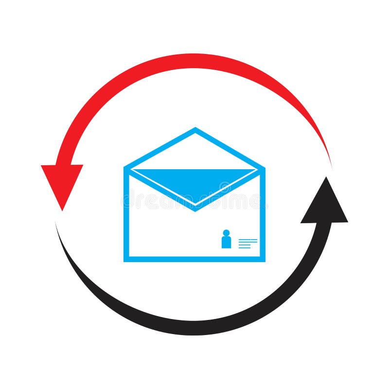 Mail stock vector. Illustration of service, correspondence - 161738615