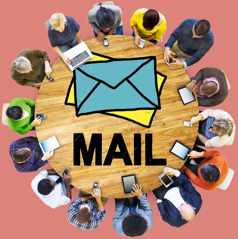 Mail Message Inbox Letter Communication Concept Stock Illustration ... Mail Message Inbox Letter Communication Concept Stock Illustration ...