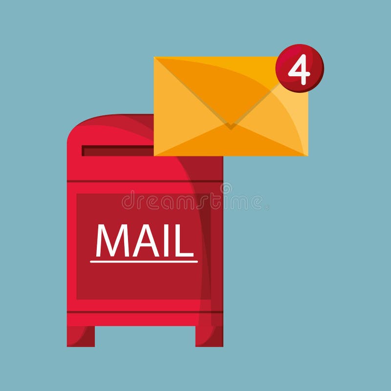 Mail Messaging Related Icons Stock Vector - Illustration of paper, data ...