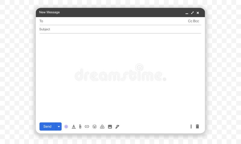 Gmail Mockup Stock Illustrations – 89 Gmail Mockup Stock Illustrations ...