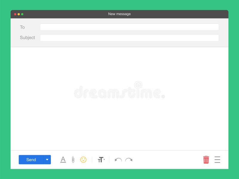 Gmail Mockup Stock Illustrations – 89 Gmail Mockup Stock Illustrations ...