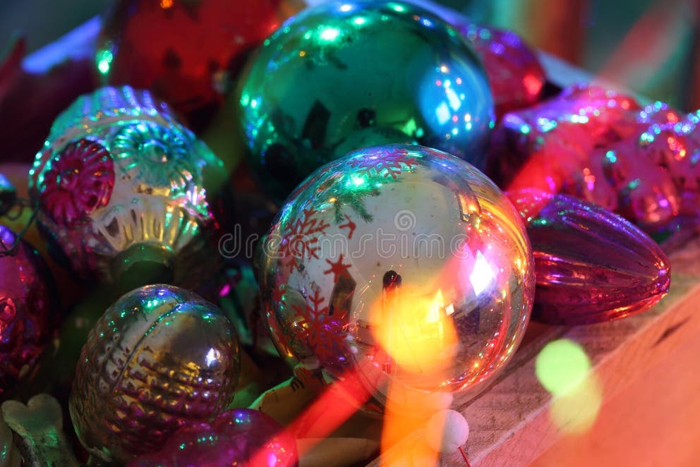 Mail Order a Box of Christmas Toys Stock Photo - Image of presents ...