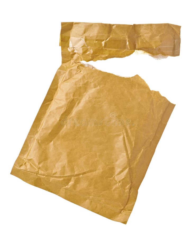 Mail Package Envelope Box Used Open Postal Stock Photo - Image of ...