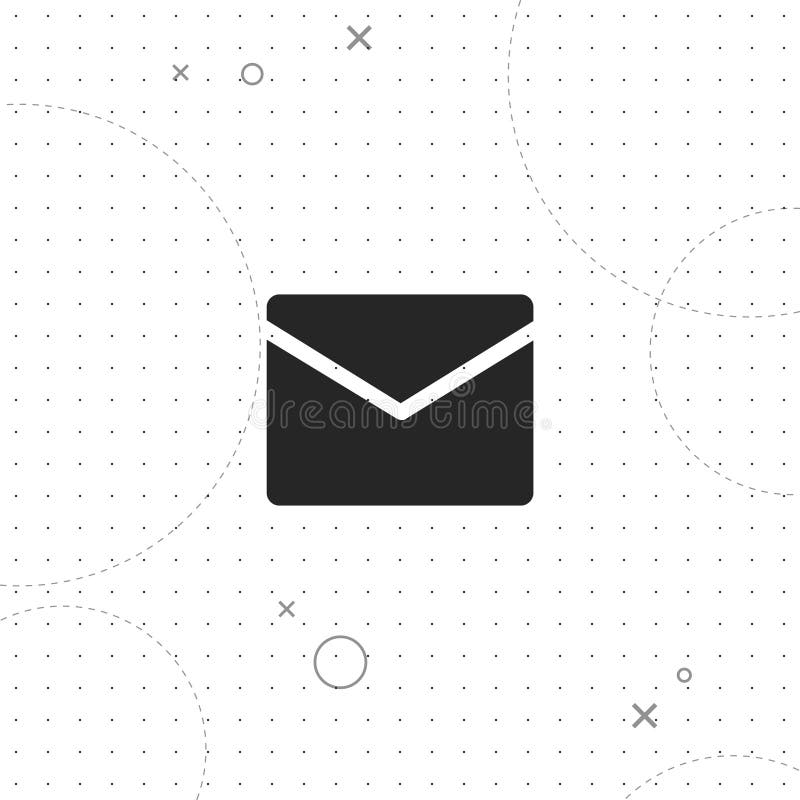 Post Mail, Linear Style Sign for Mobile Concept and Web Design Stock ...