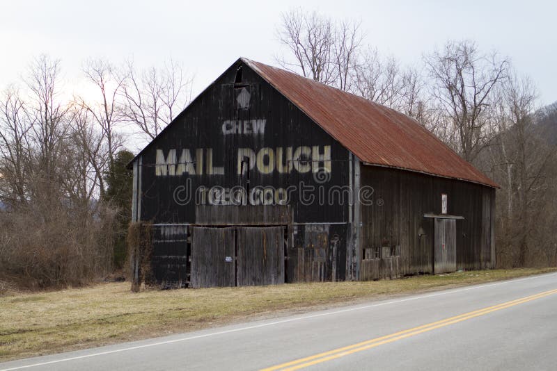 Mail pouch barn stock image. Image of farm, barns, landmarks - 5336149