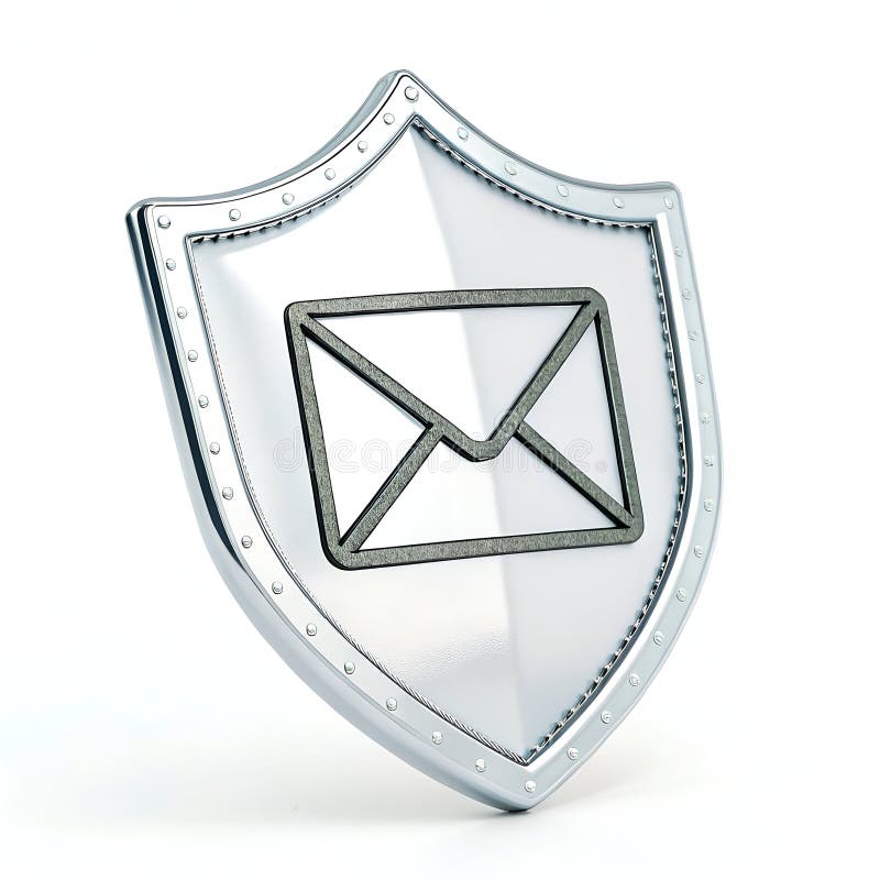 Mail, Protection and Security Vector Icons Set Cyber Computer Network ...