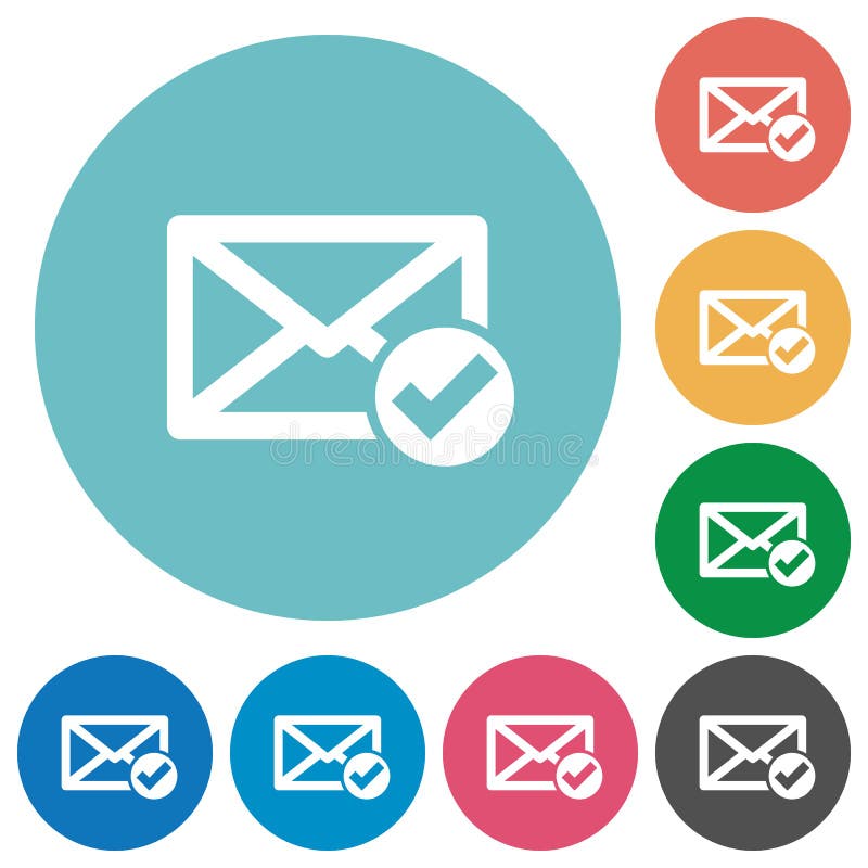Mail Icons Circles Stock Illustrations – 835 Mail Icons Circles Stock ...