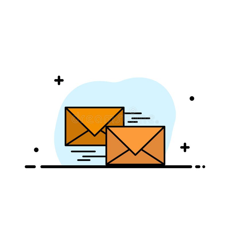Mail, Reply, Forward, Business, Correspondence, Letter Business Flat ...