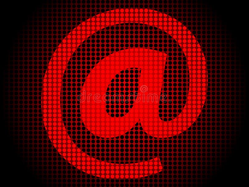 Mail sign stock vector. Illustration of cover, shine - 16275571