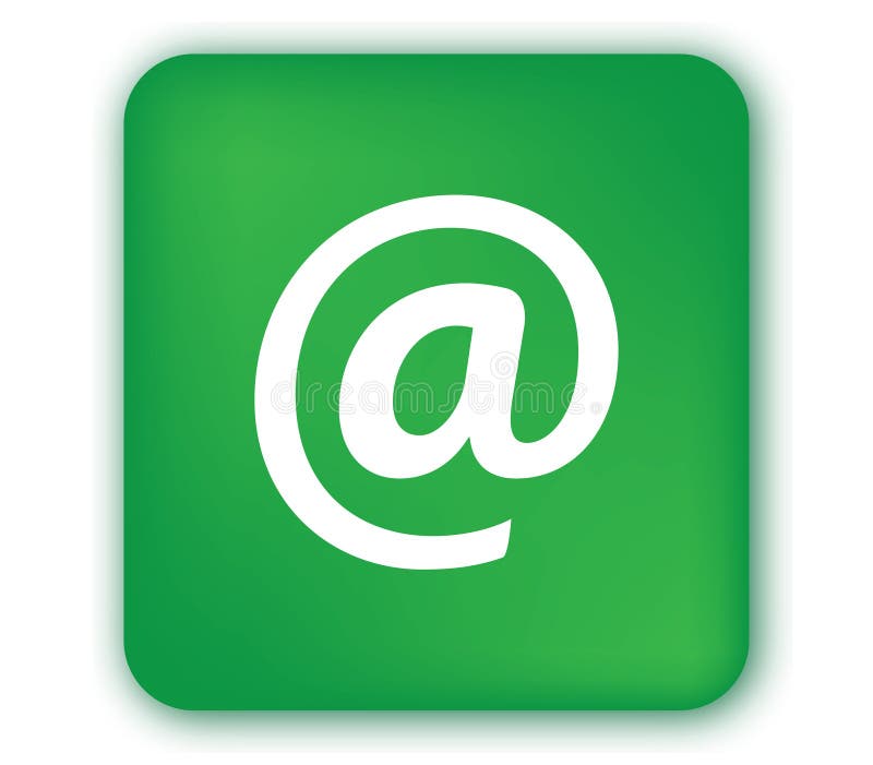 Mail at Sign stock illustration. Illustration of graphic - 82256370