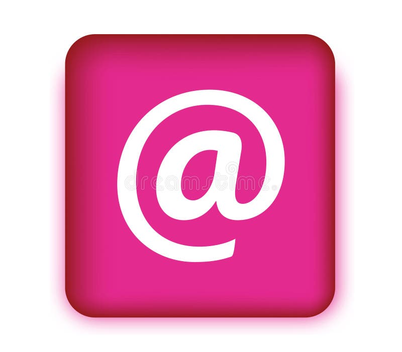 Mail at Sign stock illustration. Illustration of mail - 82256432