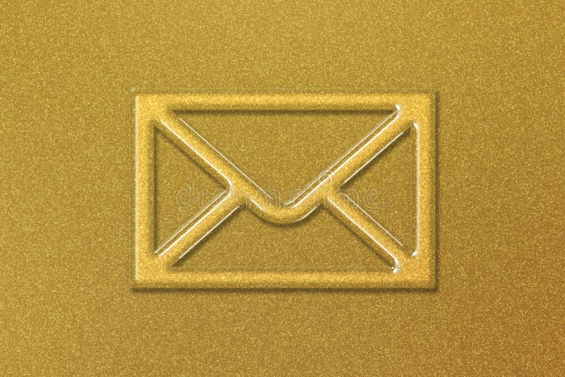 Gold Email Icon Vector Stock Photos - Free & Royalty-Free Stock Photos ...