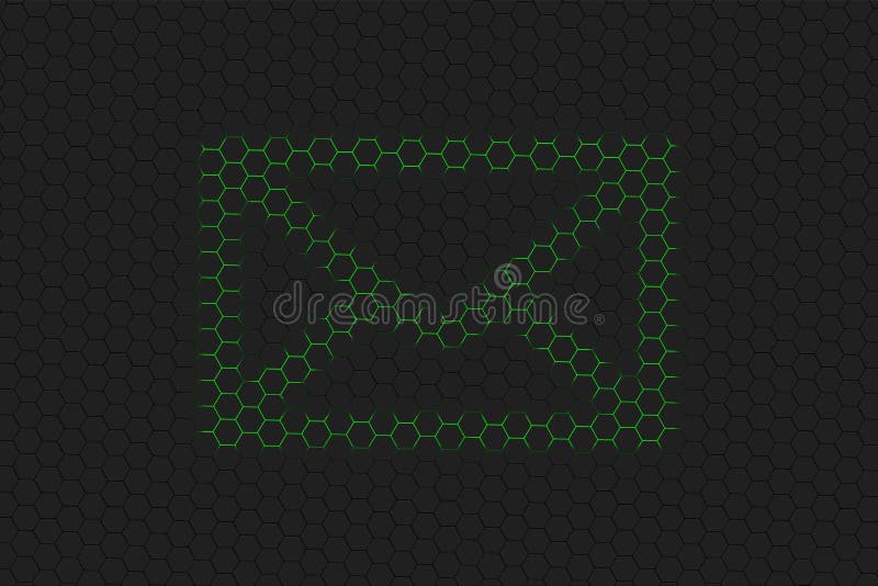 Mail Sign, Mail Symbol, Email Icon Stock Illustration - Illustration of ...
