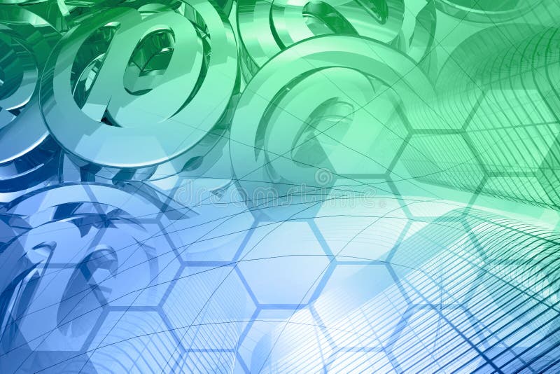 Mail signs and buildings stock illustration. Illustration of post ...