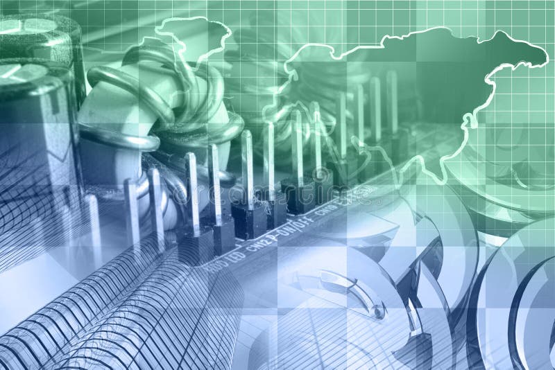 Mail signs, graph and map stock image. Image of global - 157716235