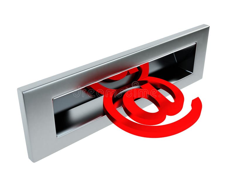 Mail Slot stock illustration. Illustration of internet - 12239309