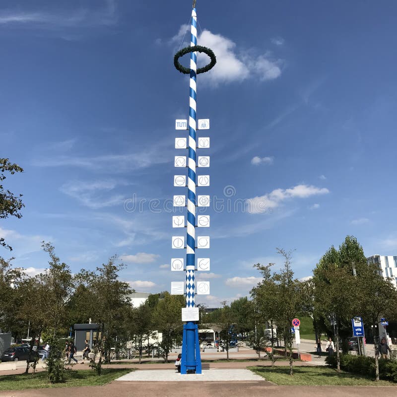 Mail Tree in Garching Forschungszentrum, Germany Editorial Stock Photo ...
