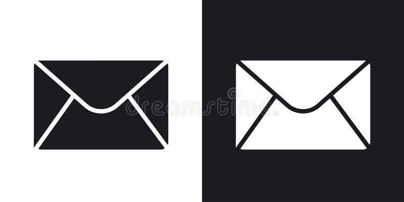 Mail vecor icon set stock vector. Illustration of mobile - 340661365