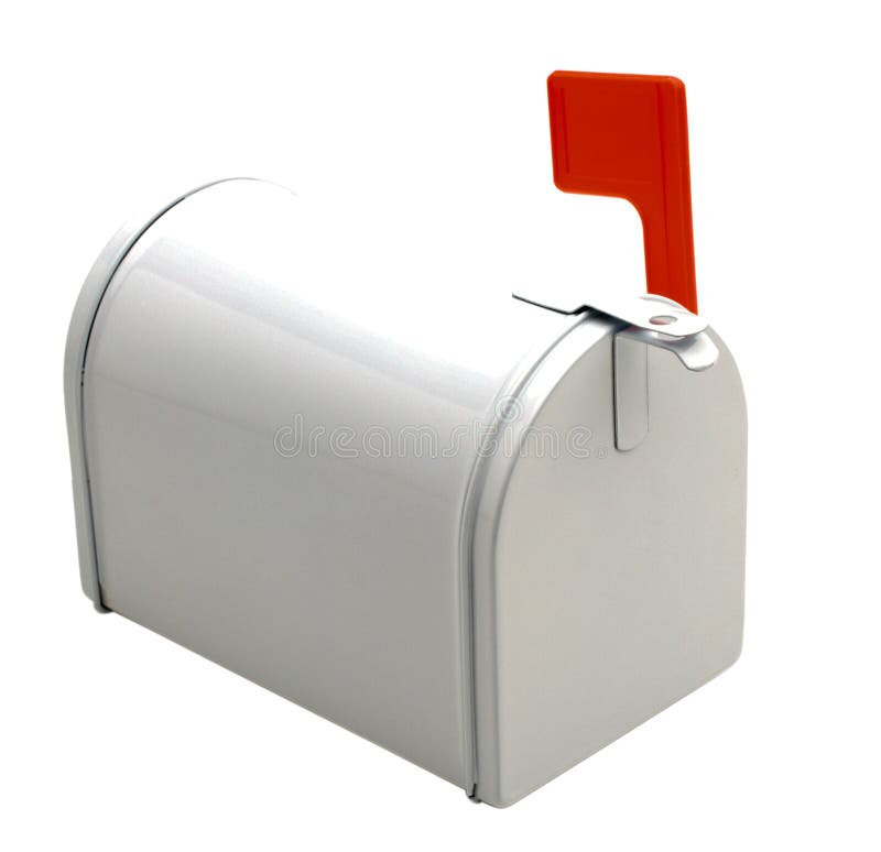 Metal Mailbox stock photo. Image of news, envelope, await - 1475442
