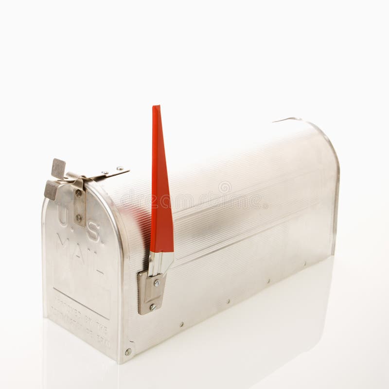 White Mailbox stock image. Image of anxious, send, package - 406801