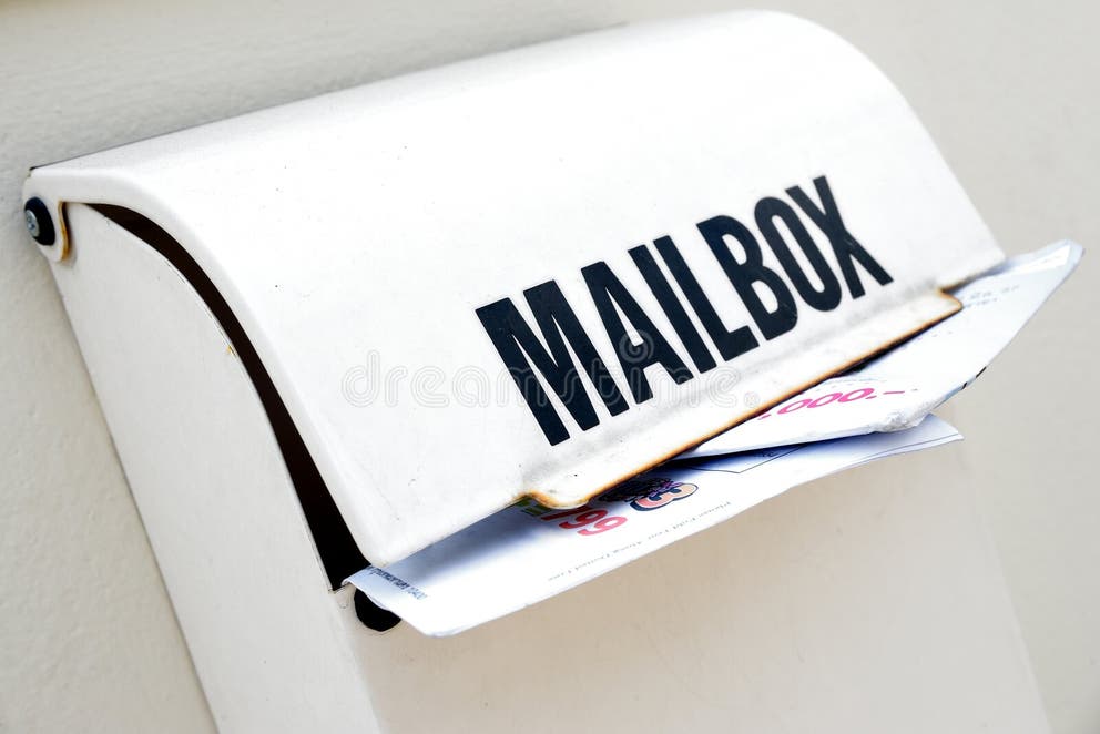 Mailbox stock photo. Image of message, newspaper, antique - 38940590