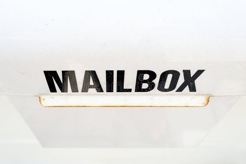 Mailbox stock image. Image of rusty, close, dirty, antique - 38940601