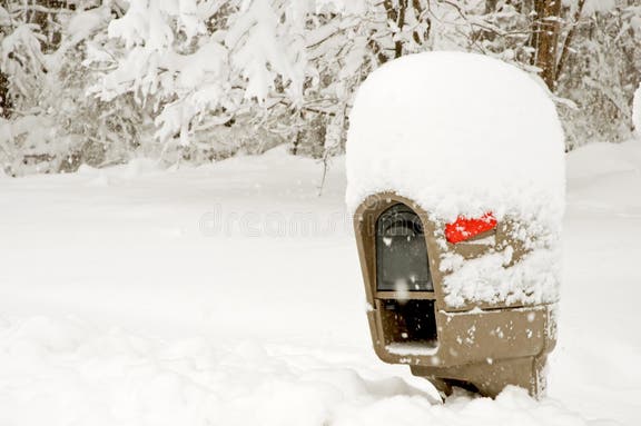 159 Snow Covered Mailbox Winter Storm Stock Photos - Free & Royalty ...