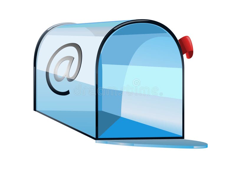 Mailbox icon stock vector. Illustration of inbox, empty - 11564301