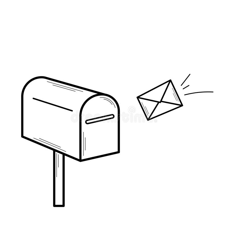 Doodle Postbox Stock Illustrations – 347 Doodle Postbox Stock ...