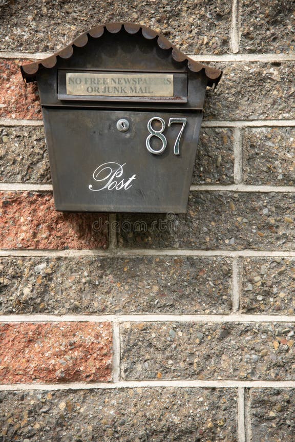 Mailbox for letters stock photo. Image of postal, delivery - 254682672