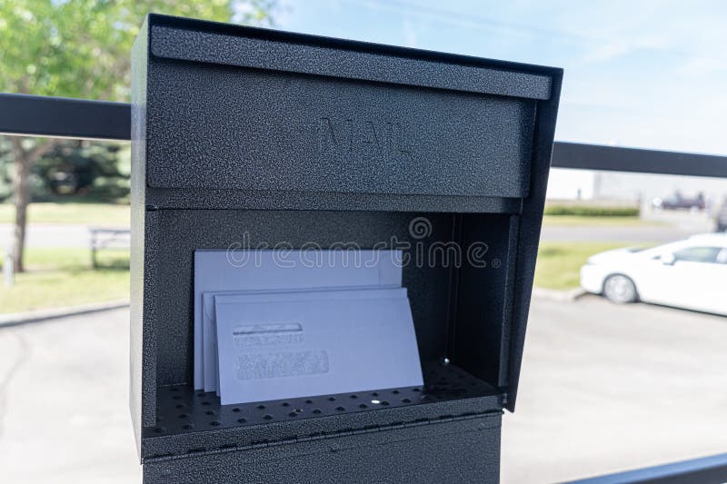 Mailbox Letters Packages Delivered Mail Man Stock Photos - Free ...