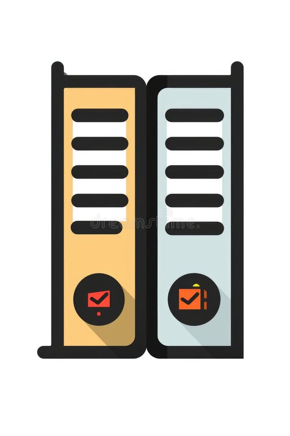 A Mailbox with Mail Inside. Suitable for Postal Service, Communication ...