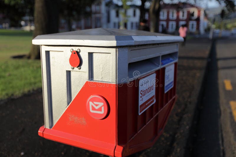 Postbox in New Zealand stock photo. Image of still, email - 29363896