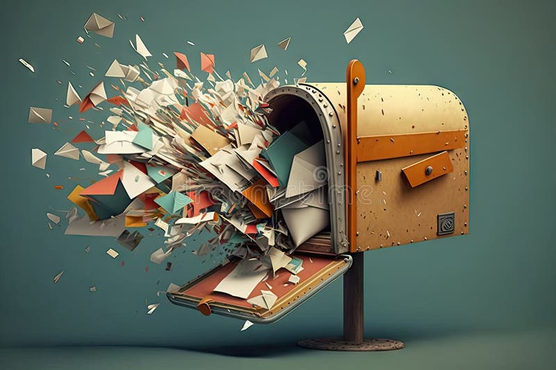 Overflowing Mail Stock Illustrations – 382 Overflowing Mail Stock ...