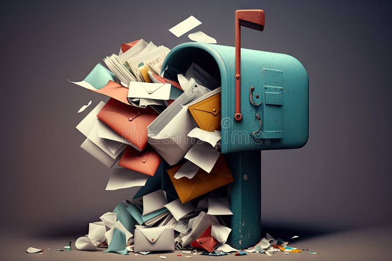 Overflowing Mail Stock Illustrations – 205 Overflowing Mail Stock ...