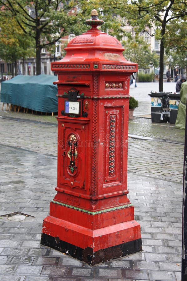 Mailbox stock photo. Image of plaster, classic, traditional - 49700586