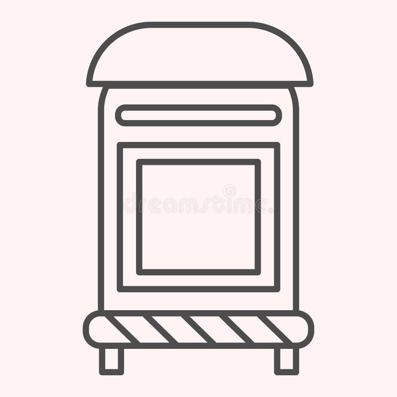 Letterbox Outline Stock Illustrations – 1,155 Letterbox Outline Stock ...