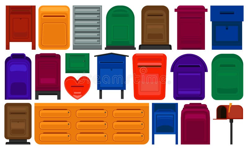 Letterbox Cartoon Stock Illustrations – 1,356 Letterbox Cartoon Stock ...