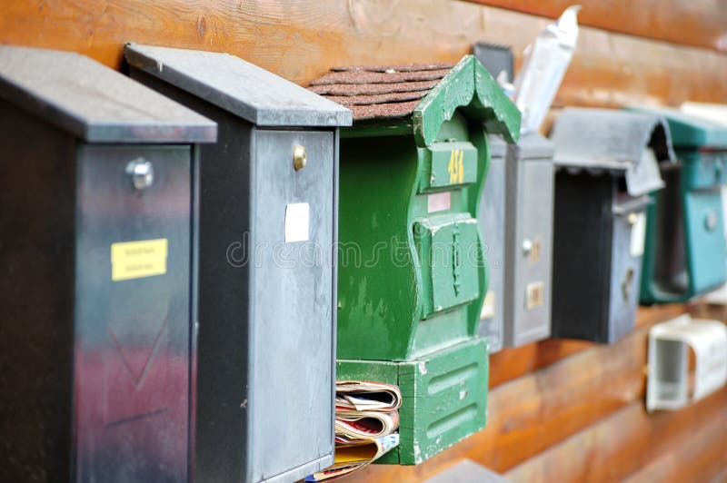 Mailbox stock photo. Image of cute, house, adult, delivery - 30568872