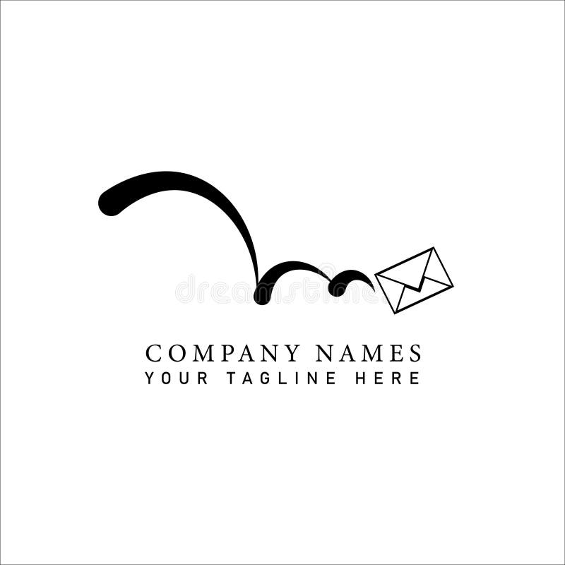 Mailing Company Logo Template Concept Design Illustration Vector on ...