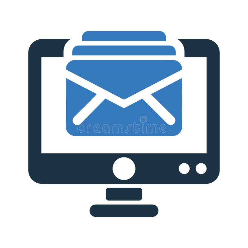 Mailing, Mass, Email, Mail Icon. Simple Editable Vector Illustration ...