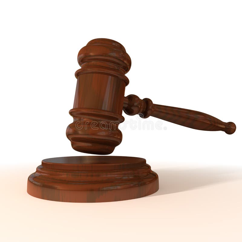 Maillet De Juge Photo libre de droits - Image: 12875925