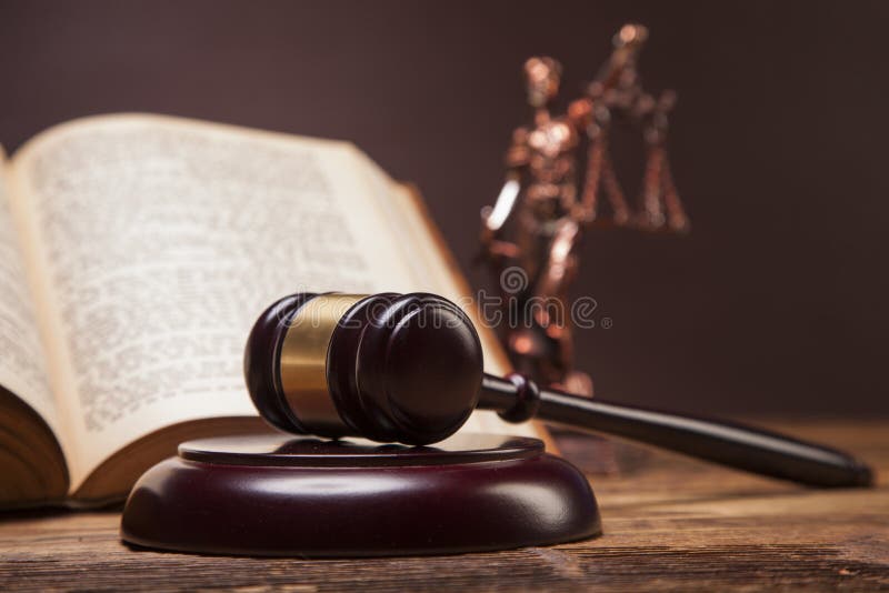 Maillet de justice ! image stock. Image du liberté, échelle - 47473855