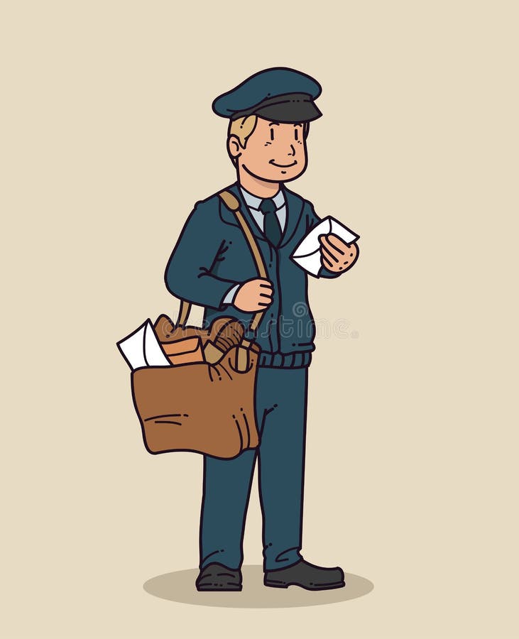 Mailman Stock Illustrations – 3,891 Mailman Stock Illustrations ...