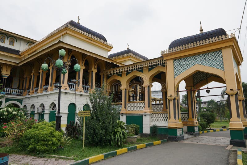Maimoon De Maimun Palace Ou De Sultan D'istana Photographie éditorial ...