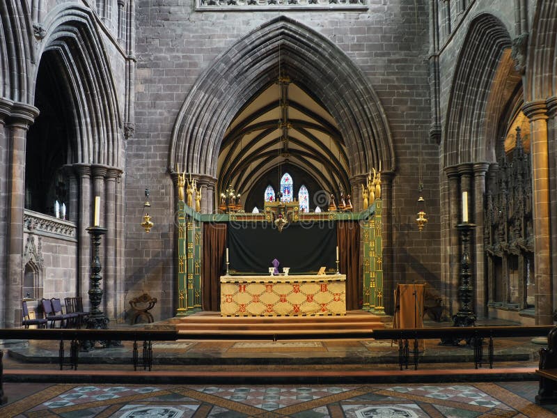 Main Alter of Chester Cathedral Editorial Stock Photo - Image of ...
