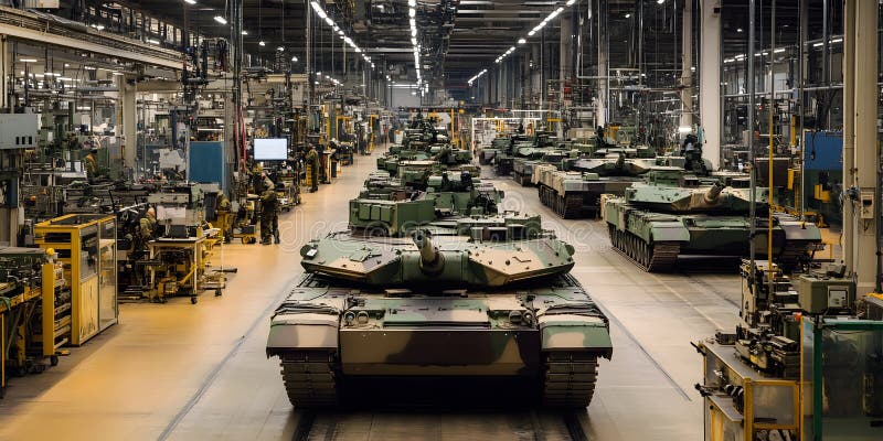 Main Battle Tank Assembly Line: Manufacturing Process and Technology ...