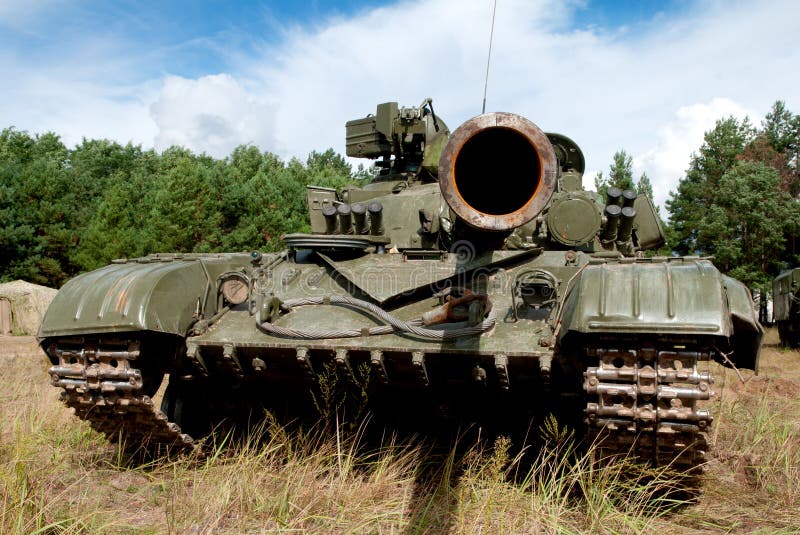 Main battle tank stock image. Image of shock, smoke, powerful - 67491977