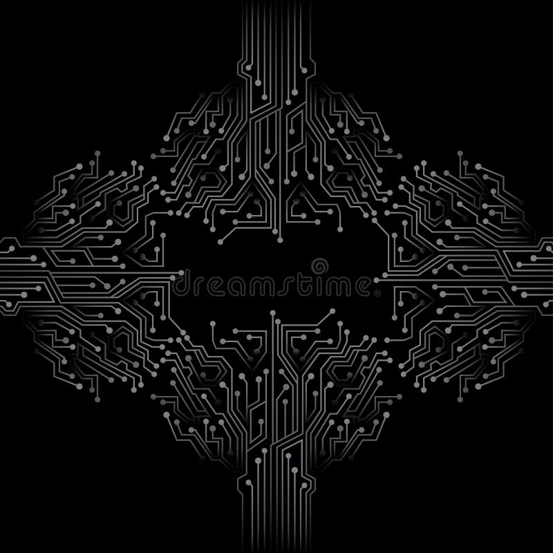 Main board stock vector. Illustration of digital, background - 33138764