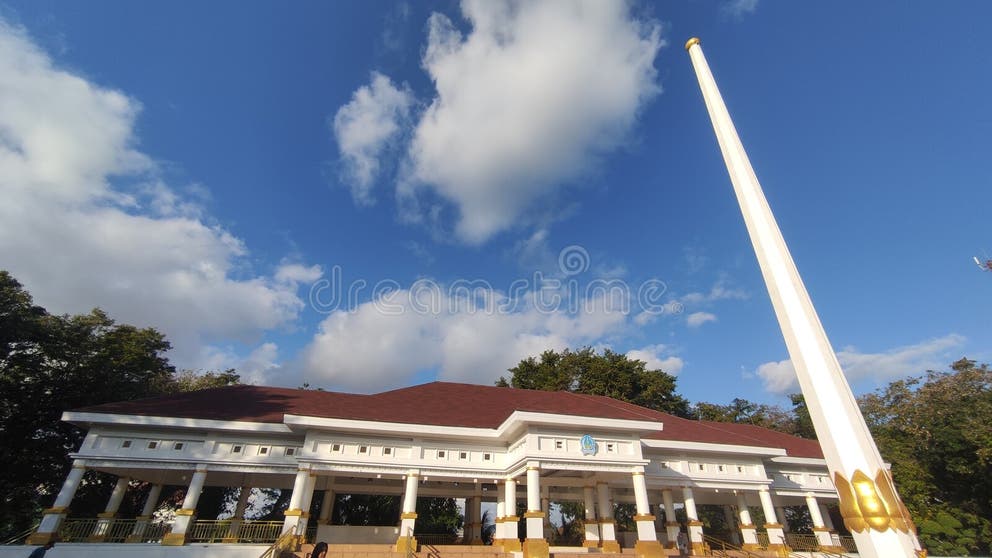 The Main Building of the Merdeka Bone Field Stock Image - Image of ...